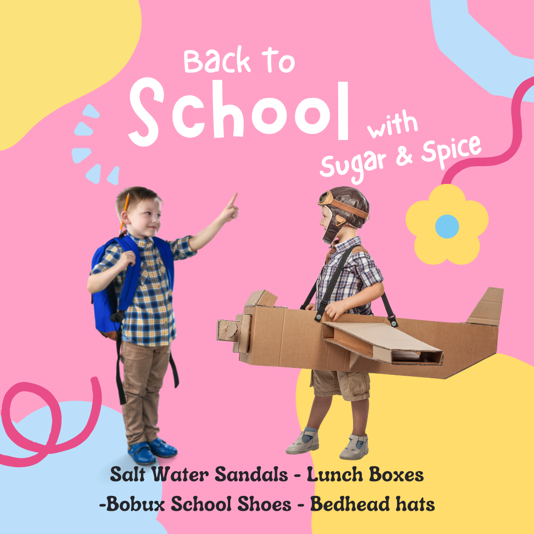 Back To School – Sugar & Spice - The Baby Shop