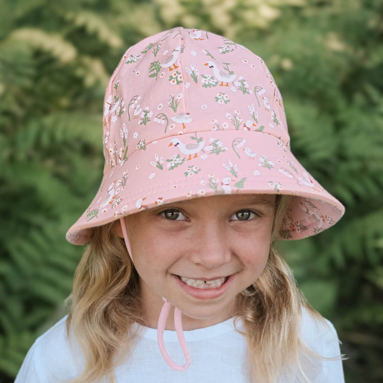 Ponytail Bucket Hat - Quackers – Sugar & Spice - The Baby Shop