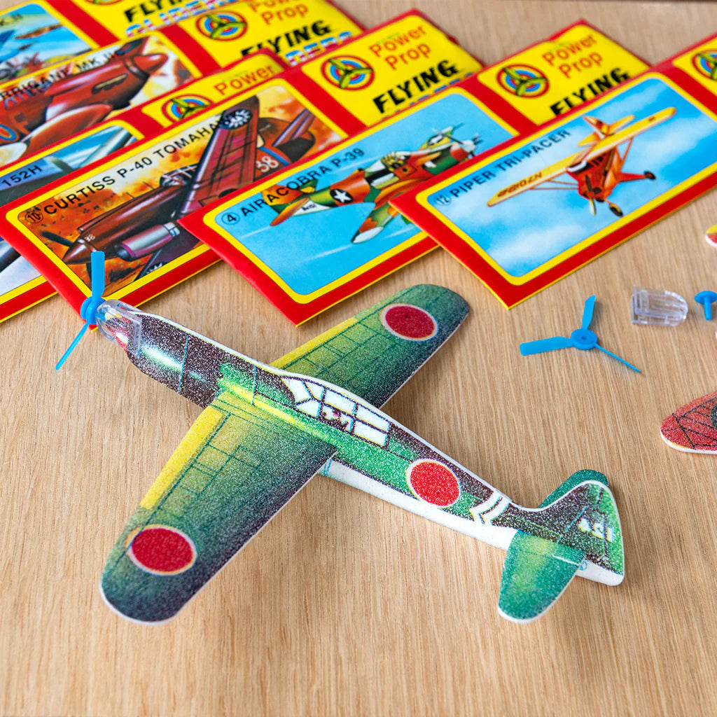 WW2 Power Prop Flying Gliders - Assorted – Sugar & Spice - The Baby Shop